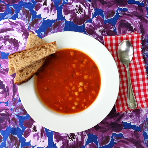 Hearty Chickpea and Rosemary Soup Recipe