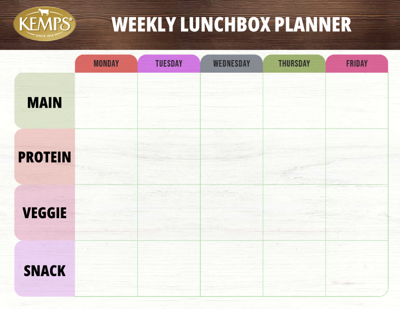 Lunch Prep Just Got Easier with This Free Printable Planner