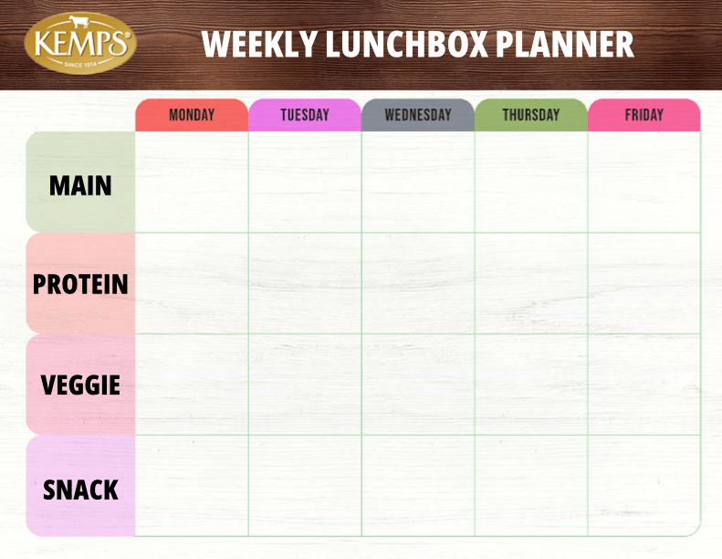Lunch Prep Just Got Easier with This Free Printable Planner