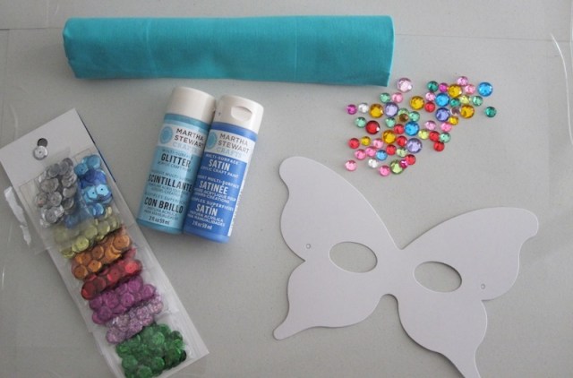 Easy Kids Craft Ideas - Butterfly Mask