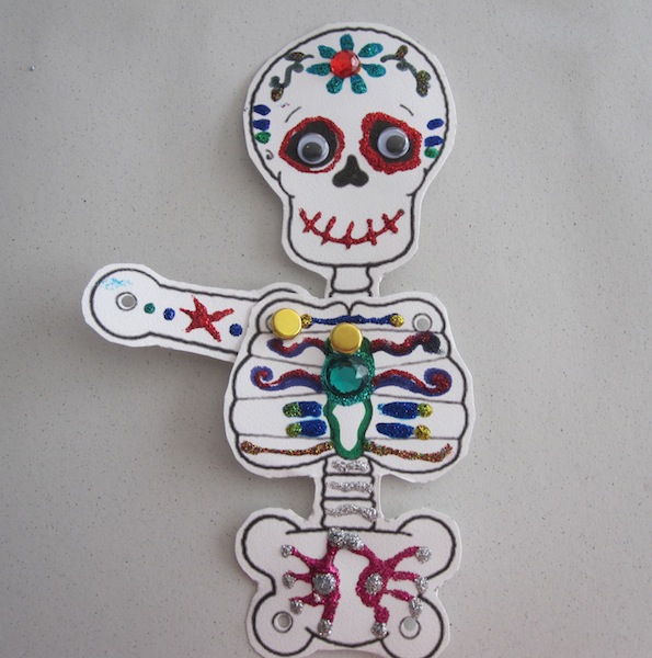 Skeleton Craft Perfect for Halloween & Día de Los Muertos Tinybeans