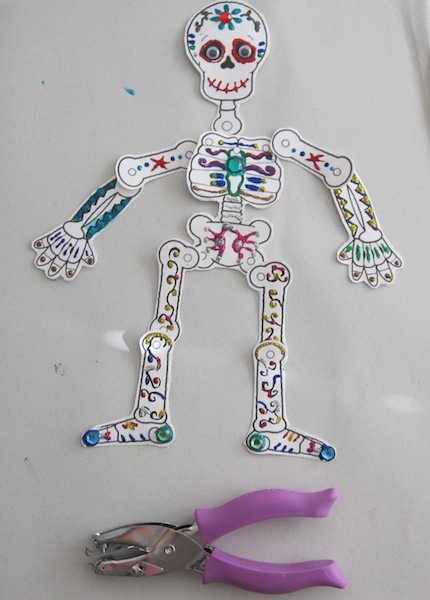 Skeleton Craft Perfect for Halloween & Día de Los Muertos Tinybeans