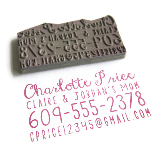 Personalized Calling Cards for Moms