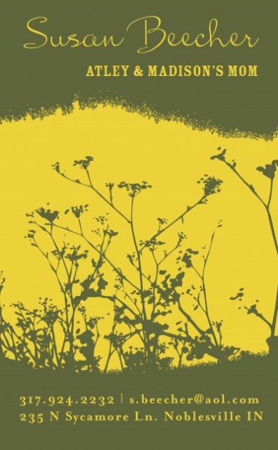 Personalized Calling Cards for Moms