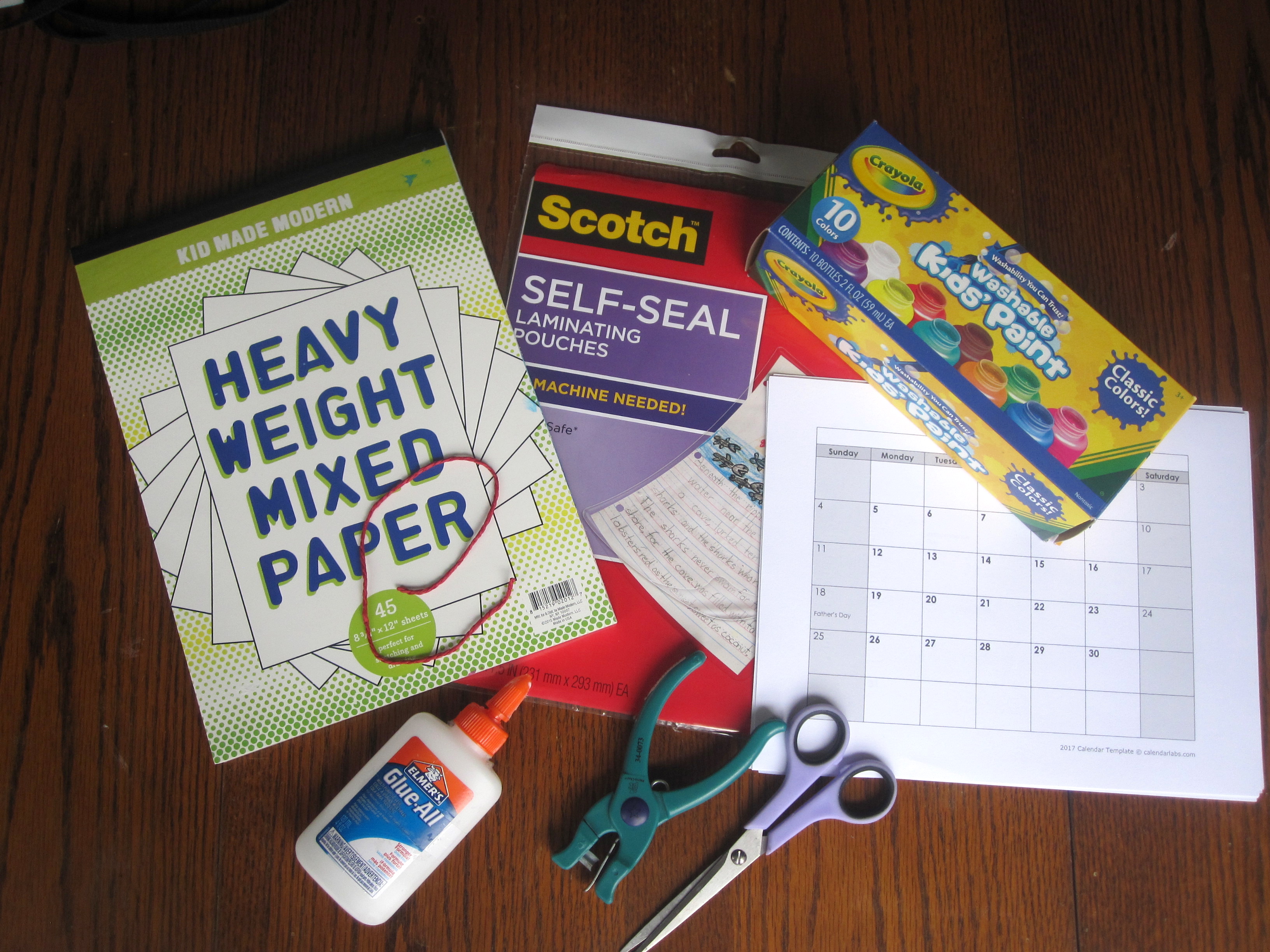 How to Make a Handprint Calendar for 2022 - Tinybeans