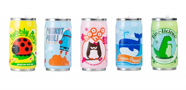 Cozy Cans: Cool New Beverage Cans for Kids