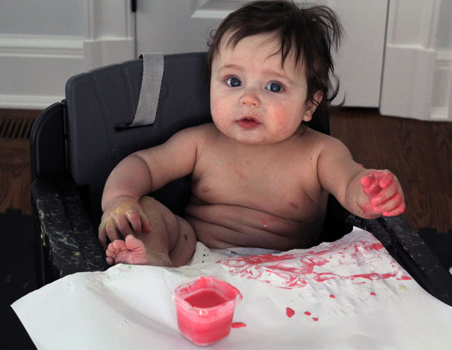 Baby-Safe Finger Paint Recipe for Your Little Artist