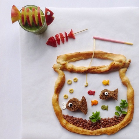 Animal Food Art for Kids