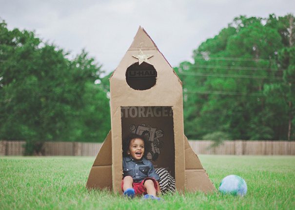 Awesome Homemade Cardboard Spaceships