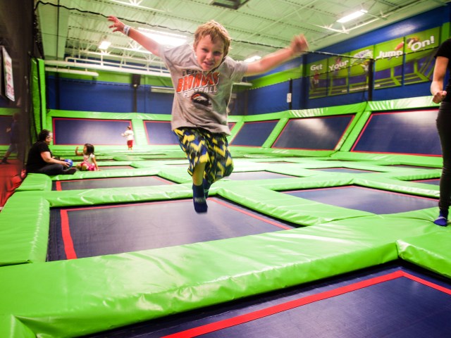 Active Indoor Birthday Party Places and Trampoline Parks SF Bay Area