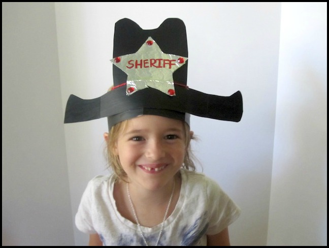 DIY Kids Cowboy Hat