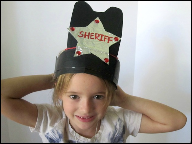 DIY Kids Cowboy Hat