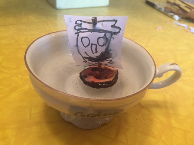 Easy Walnut Shell Ship Craft