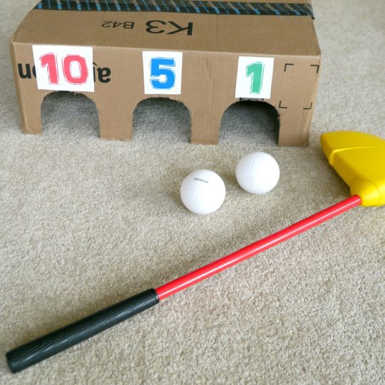 Create a Mini-Golf Course at Home on the Cheap - Tinybeans