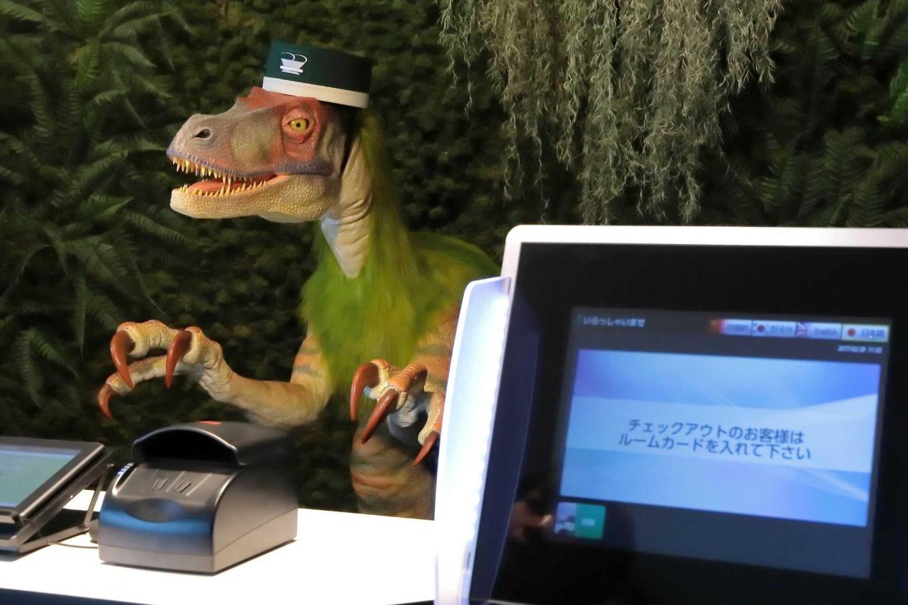 This Tokyo Hotel Is “Manned” by Robot Dinosaurs