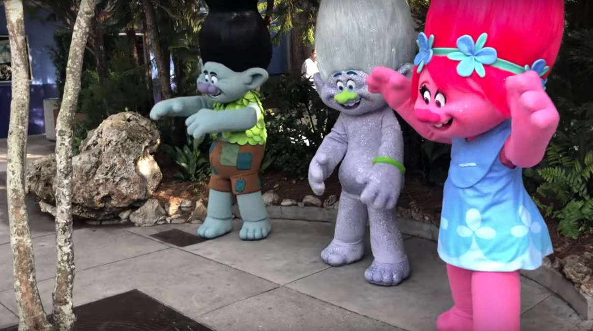 Universal Orlando Has a Glitter-Farting Troll (Oh, & it's Naked)
