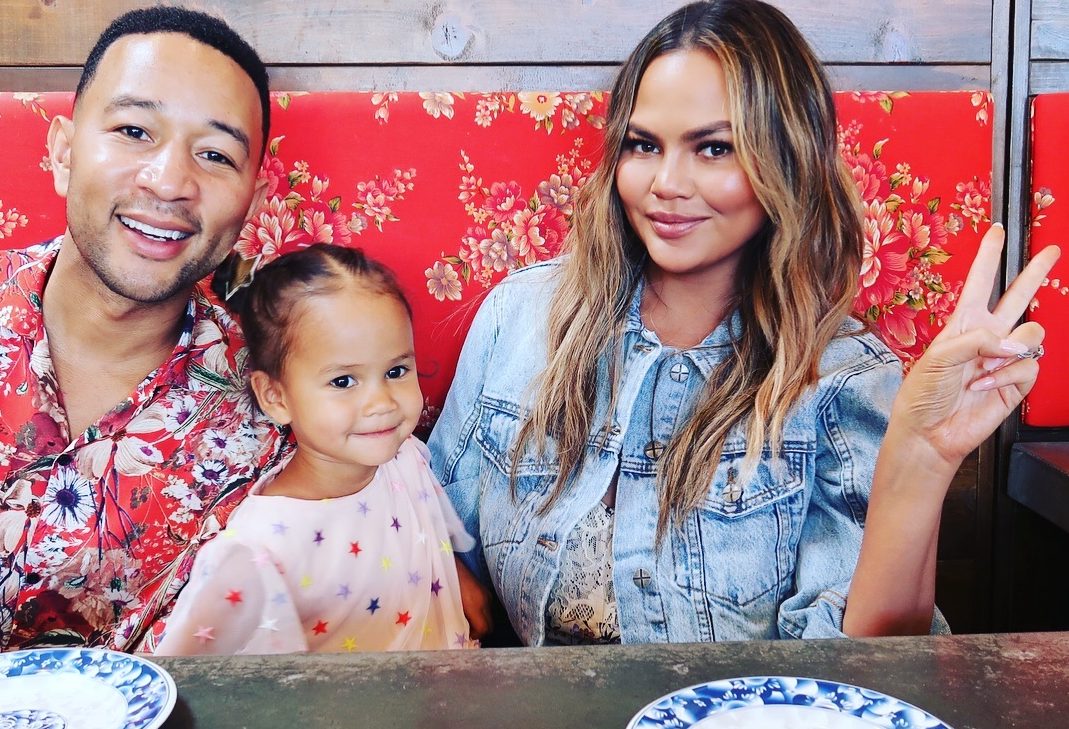 Chrissy Teigen Negotiating Candy Rights with Luna Is All of Us - Tinybeans