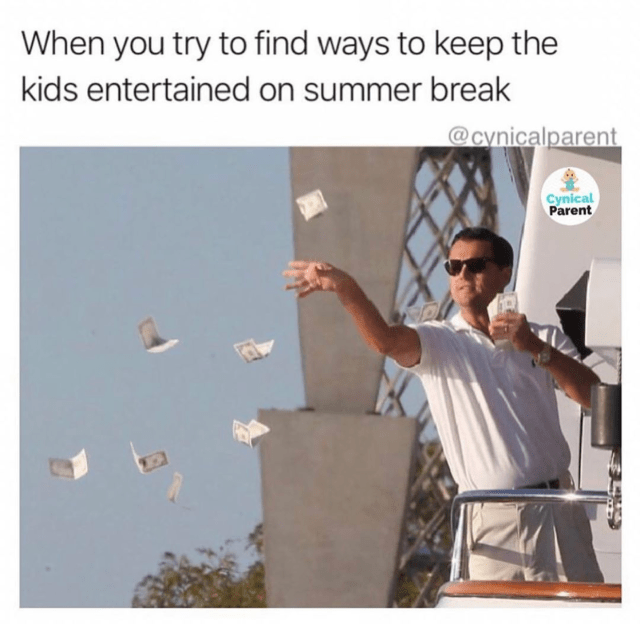 Funny Memes About Summer with Kids