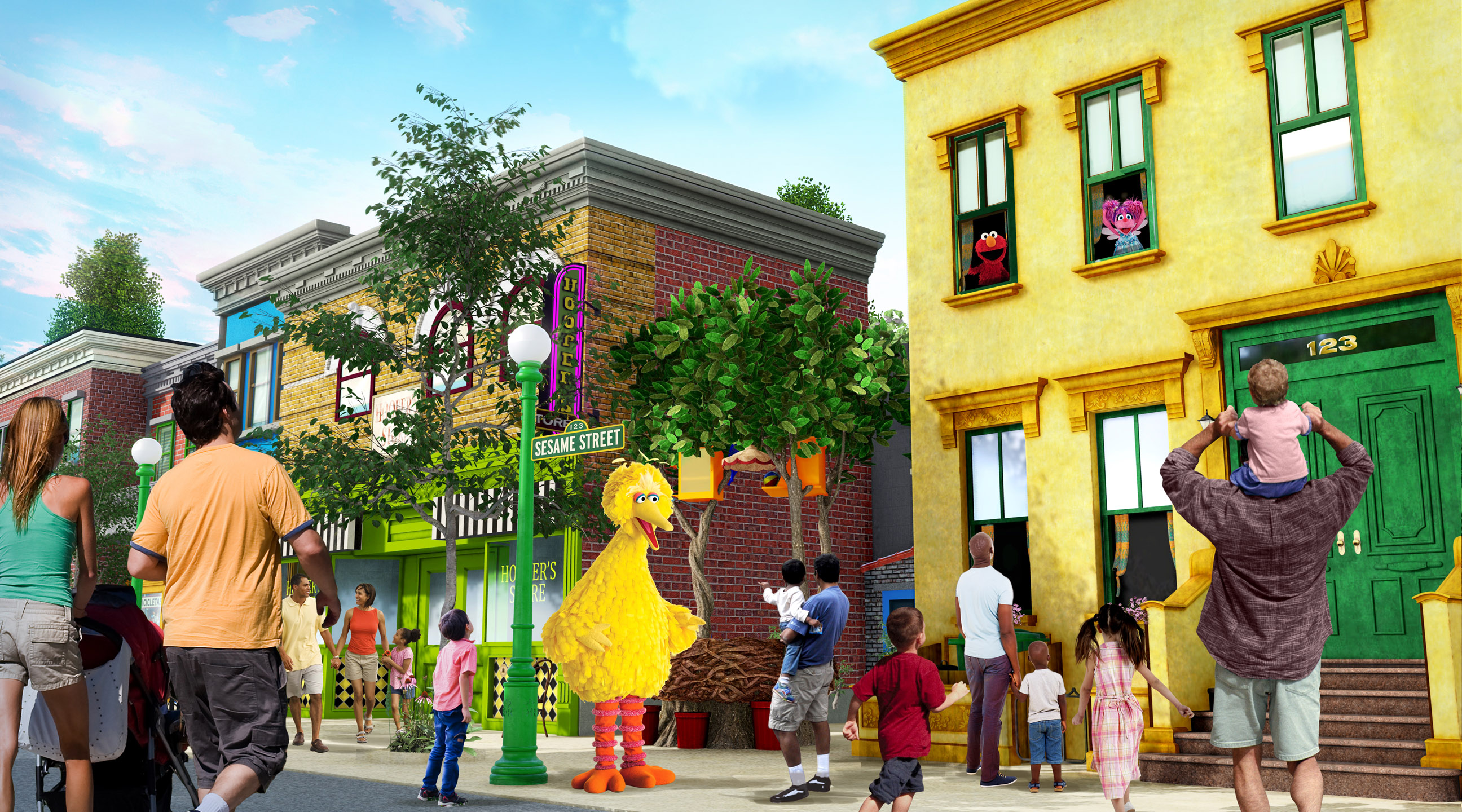 Spend Sunny Days on "Sesame Street" at This New Theme Park Addition ...