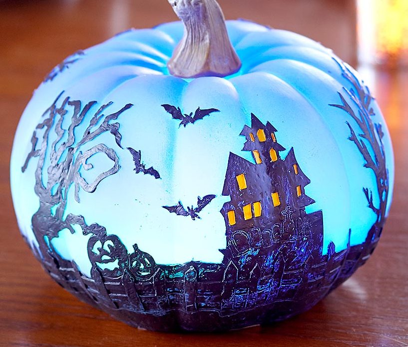 Up Your Halloween Decor Game with These Color-Changing Pumpkins - Tinybeans