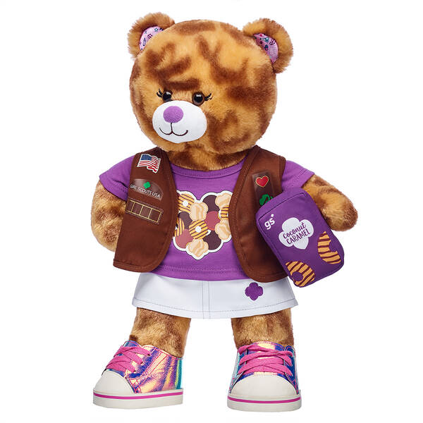 Build-A-Bear Just Revealed the New Girl Scout Cookie Bear - Tinybeans