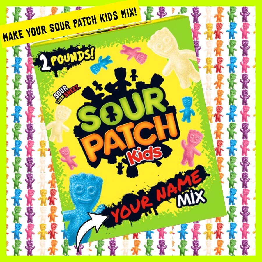 This Is How You Can Create a Custom Sour Patch Kids Mix - Tinybeans