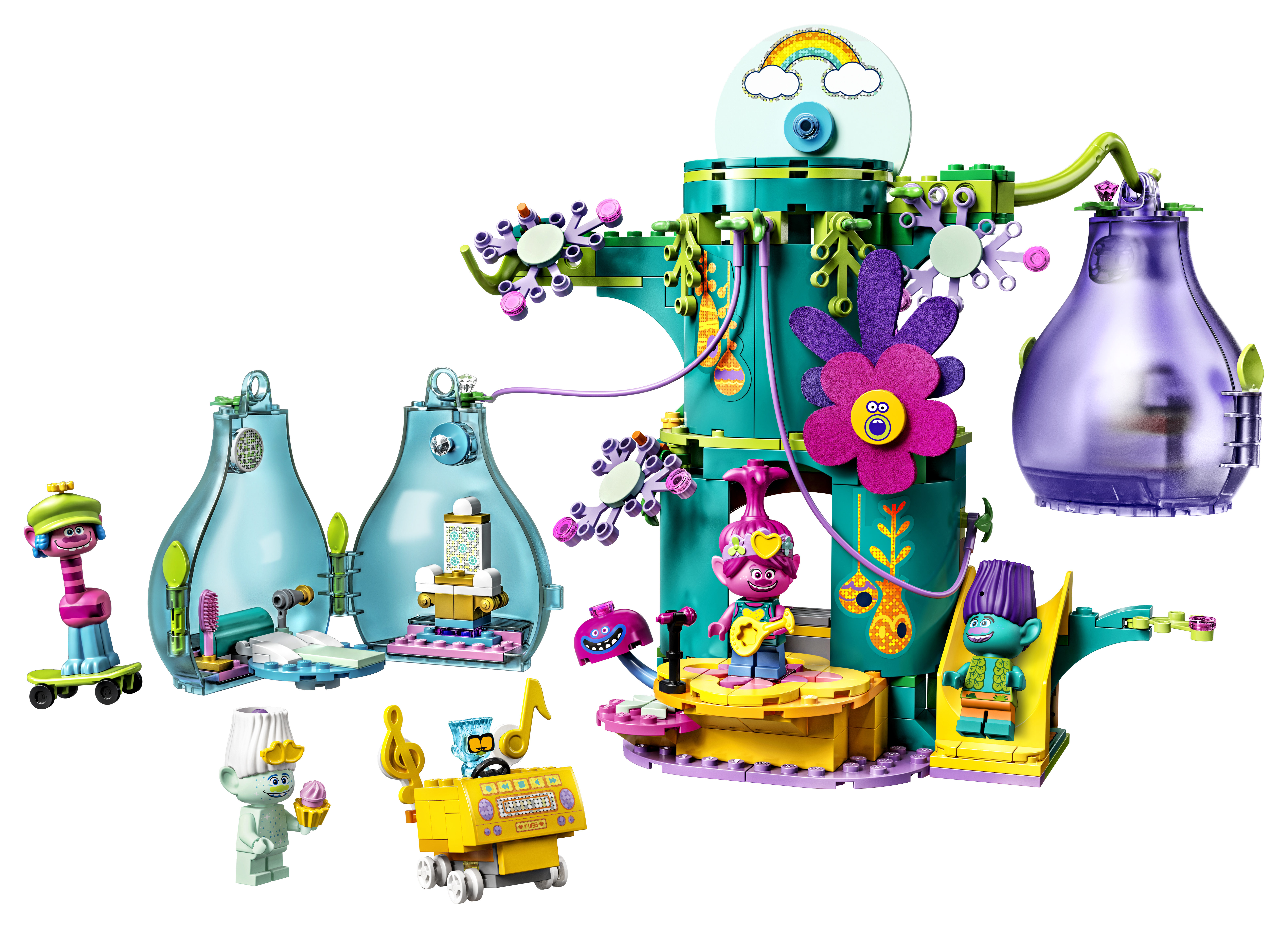 These New "Trolls" LEGO Sets Are Pure Sunshine and Rainbows - Tinybeans