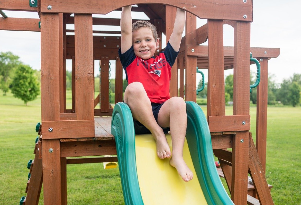 Meeting Them at the Bottom of the Slide - Tinybeans