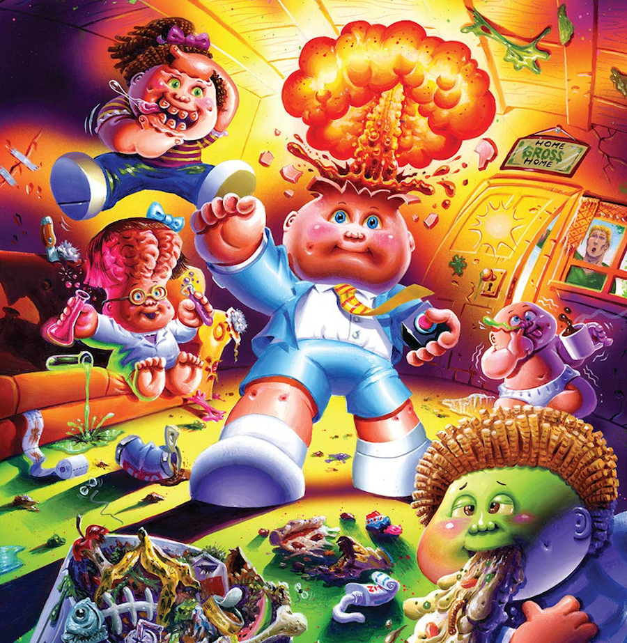 R.L. Stine Pens New Garbage Pail Kids Book Series - Tinybeans