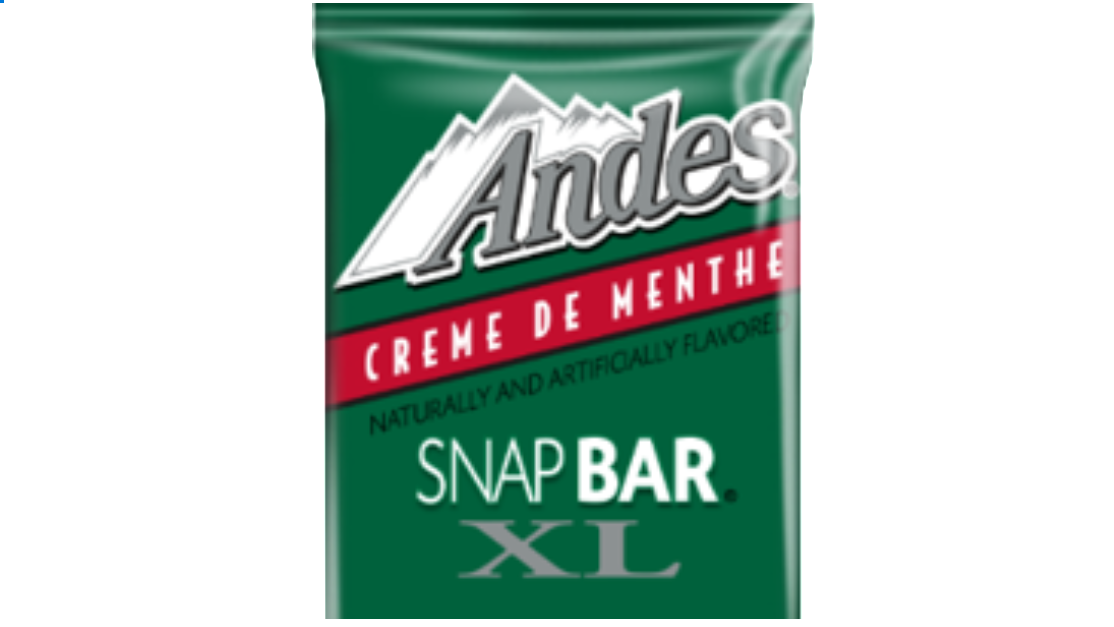 Now You Can Enjoy Andes Crème de Menthe in an XL Bar - Tinybeans