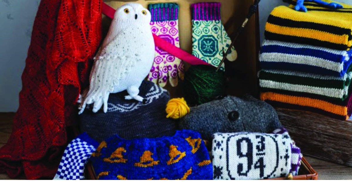 This Magical Harry Potter Knitting Book Comes With 25 Patterns Inspired ...