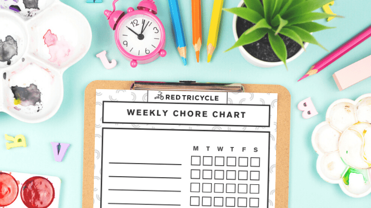 Free Printable Chore Chart and Daily Routine Blank Templates