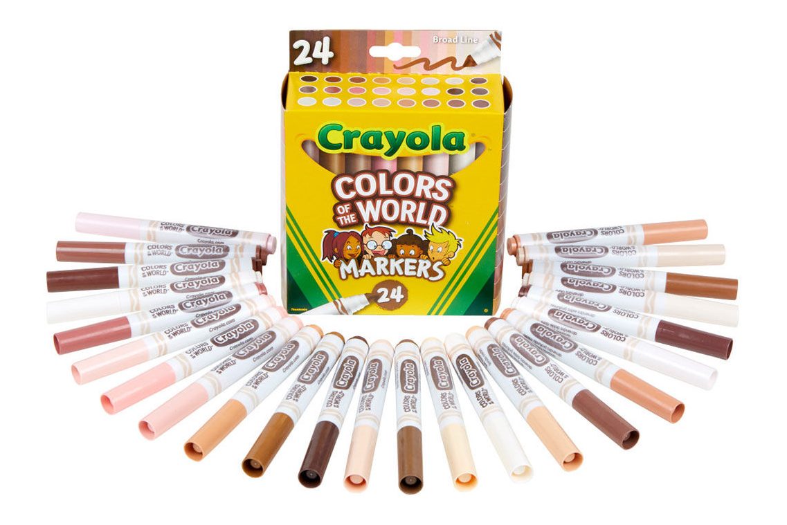 Crayola Expands "Colors of the World" Collection to Over 40 Skin Tones ...