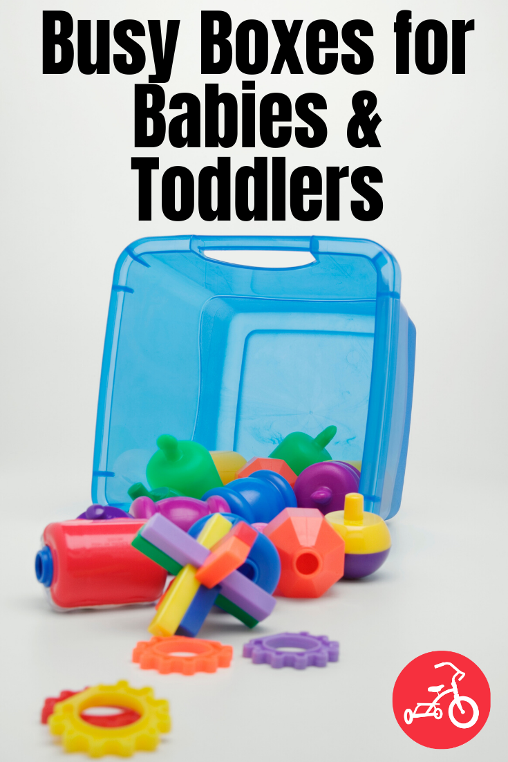 Sensory Play: DIY Busy Boxes for Babies & Toddlers