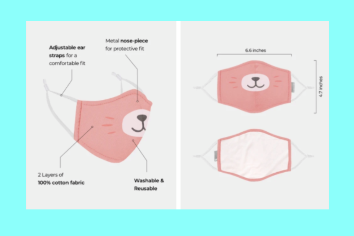 Cubcoats Launched a Line of Kid-Friendly Masks & They're Adorable ...