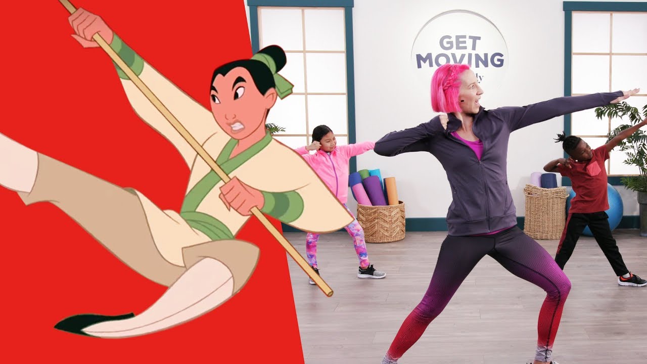 Get Your Kids Up & Moving with These Fun Disney Workouts - Tinybeans