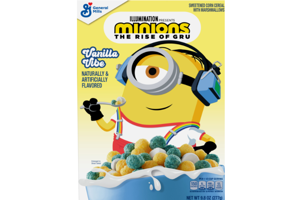 This New Minions Cereal Tastes Like Vanilla Cake - Tinybeans