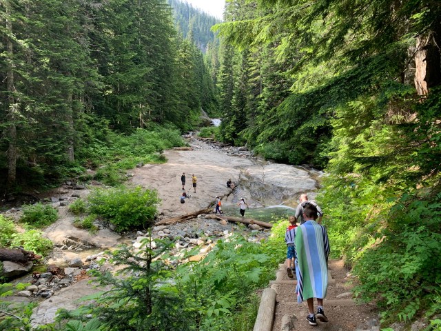 Denny Creek Natural Waterslides Guide
