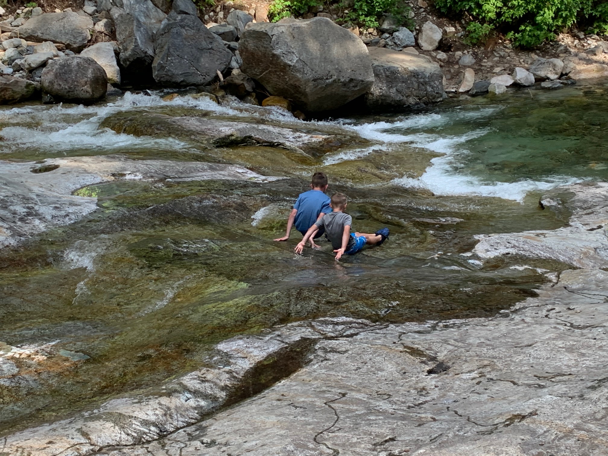 Denny Creek Natural Waterslides Guide