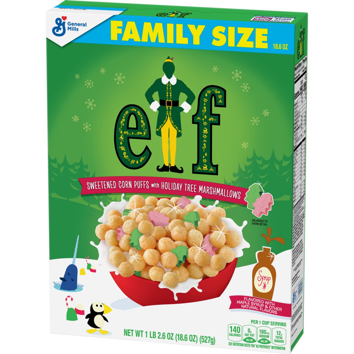 Son of a Nutcracker! Elf Cereal Is Here & It's Maple Syrup Flavored ...