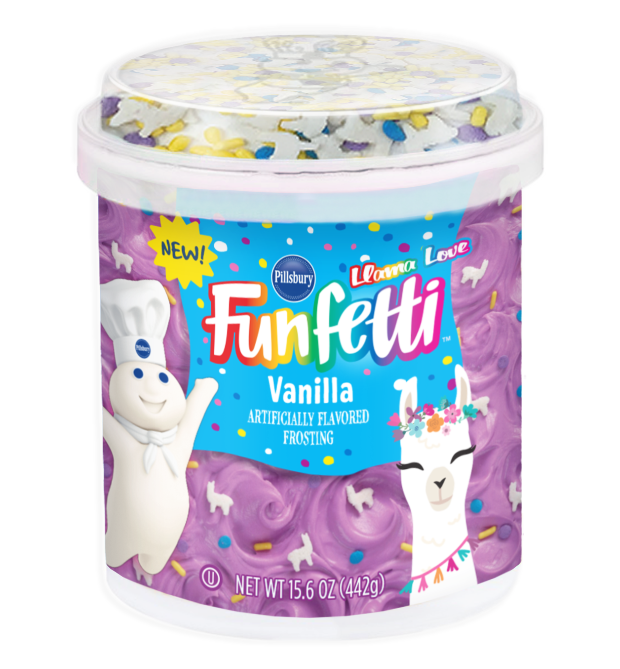 Pillsbury Introduces New Funfetti Llama and Mermaid Frostings - Tinybeans
