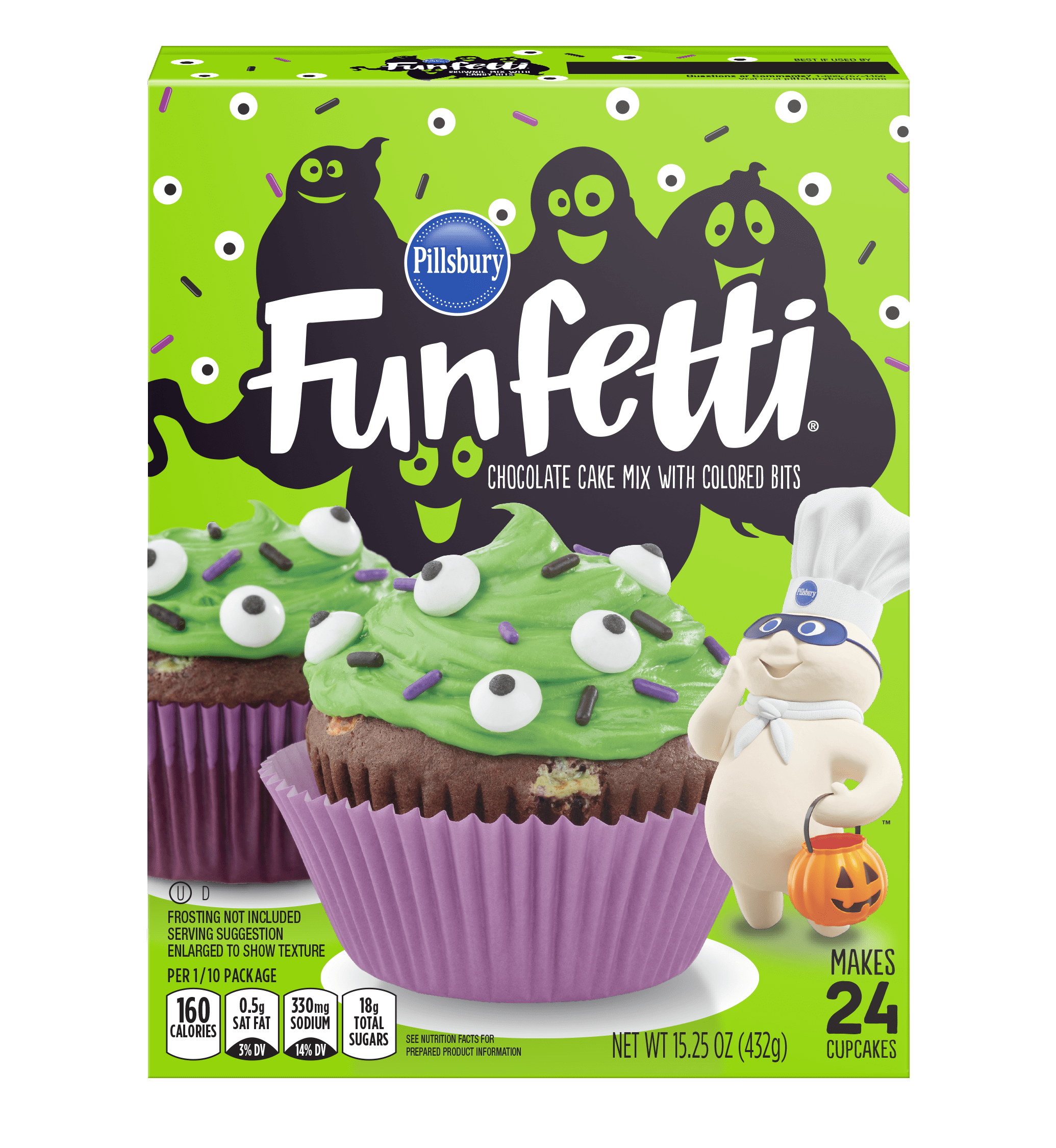 Pillsbury Baking Introduces New Spooky Funfetti Slime Baking Mixes ...