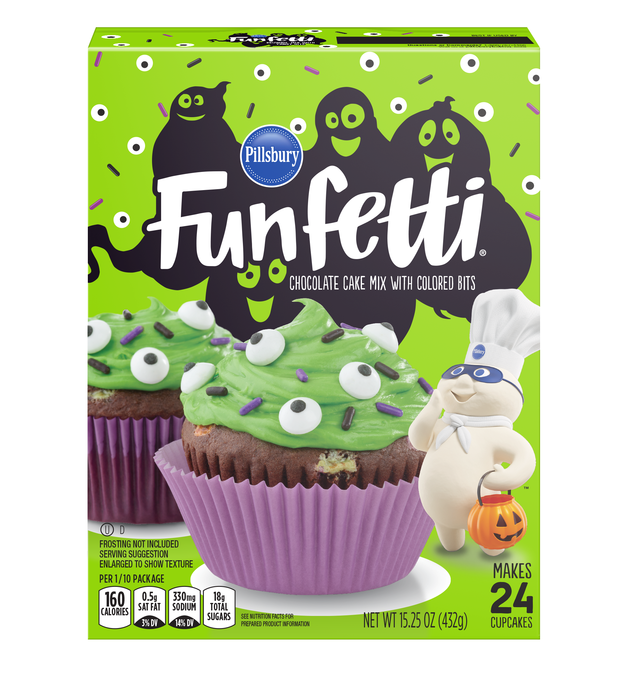 Pillsbury Baking Introduces New Spooky Funfetti Slime Baking Mixes ...