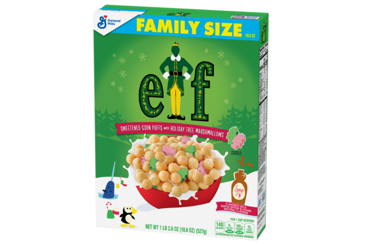 Son of a Nutcracker! Elf Cereal Is Here & It's Maple Syrup Flavored ...
