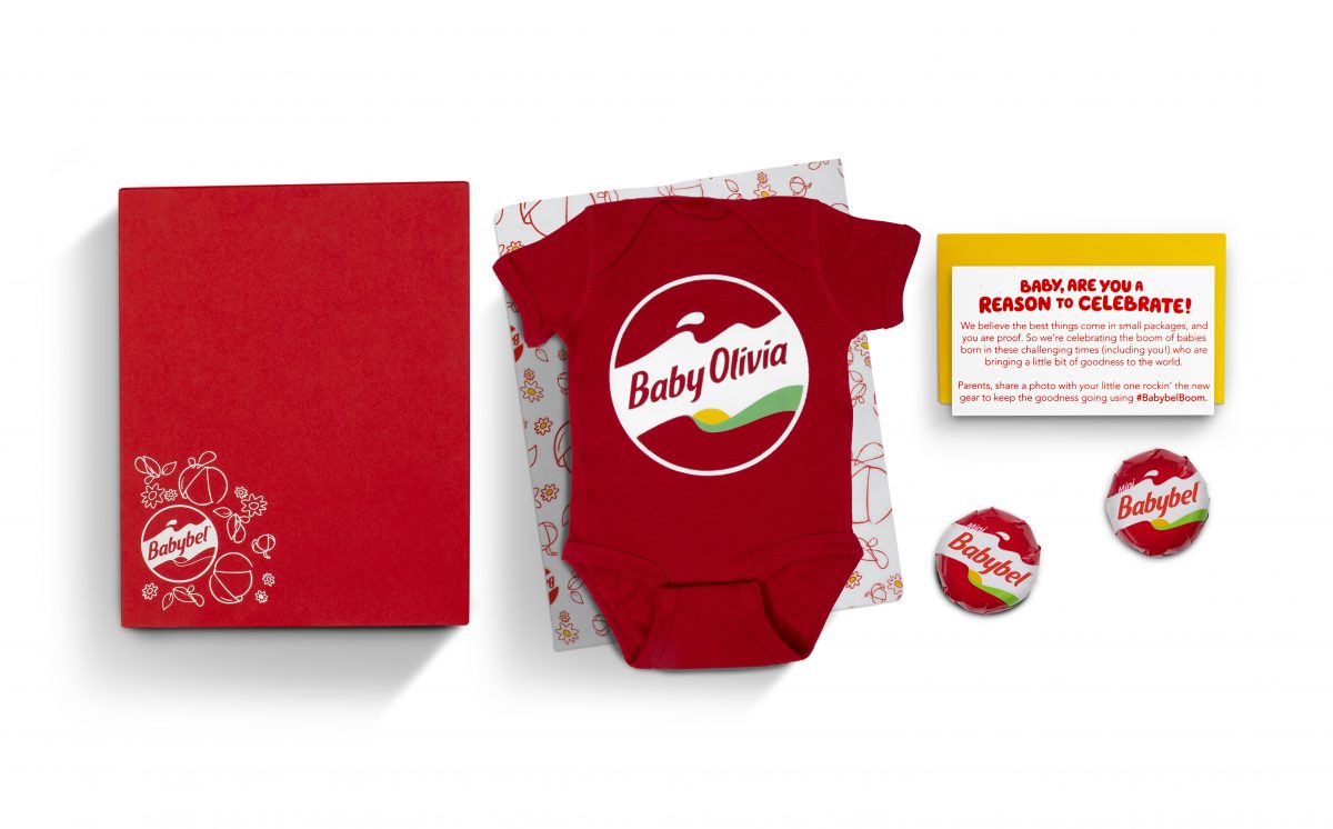 Babybel Is Selling Personalized Baby Onesies to Support Baby2Baby ...