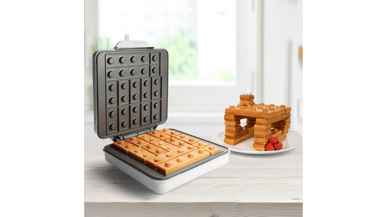 This Waffle Maker Is Perfect For Your Master LEGO Builders - Tinybeans