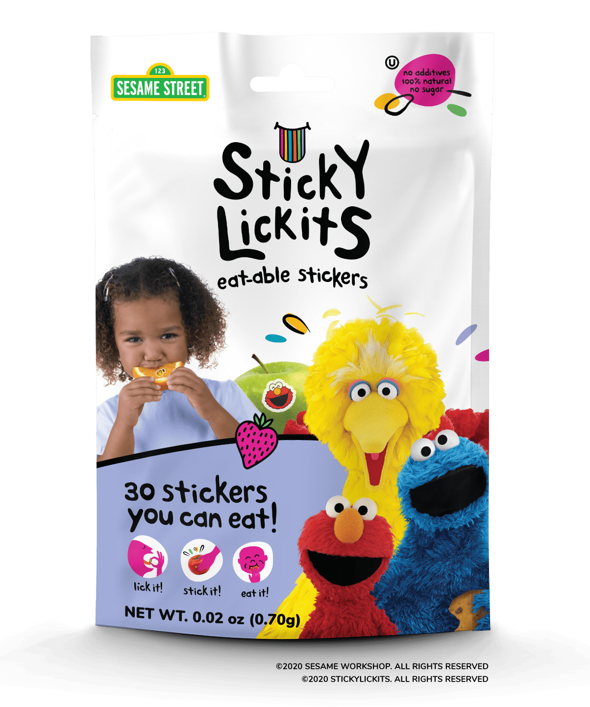 These Sesame Street Stickers Will Get Your Kiddos to Eat Their Veggies ...