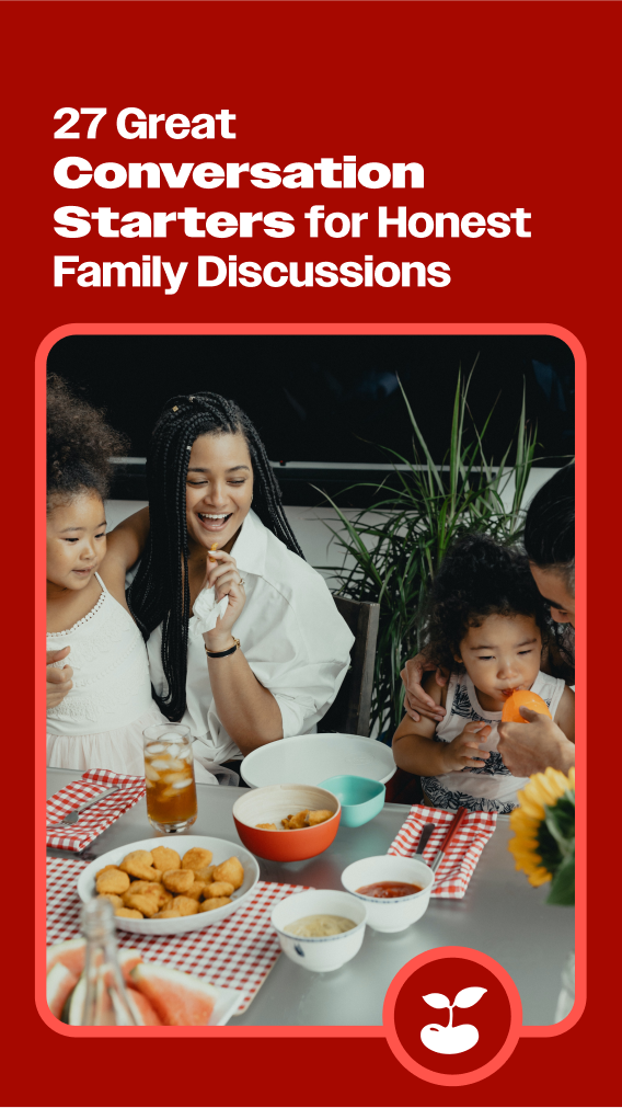 27 Great Conversation Starters for Honest Family Discussions - Tinybeans