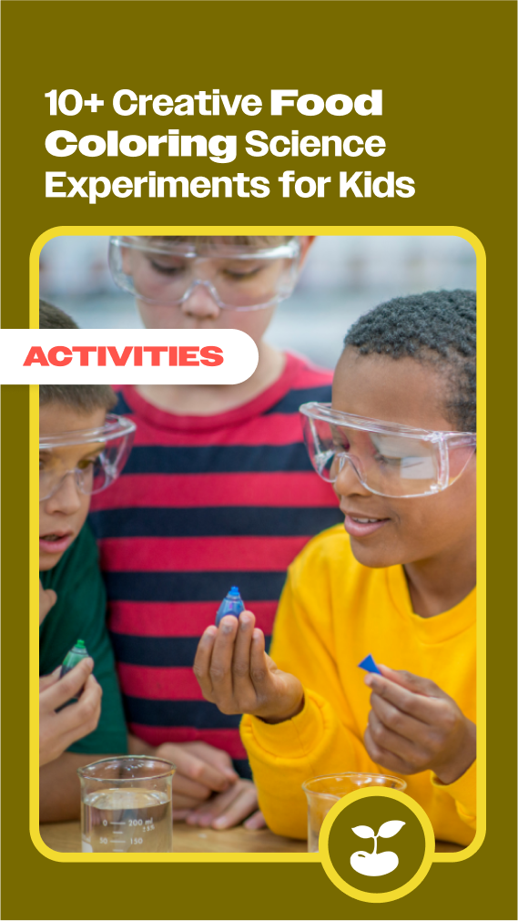 Science Experiments with Food Coloring