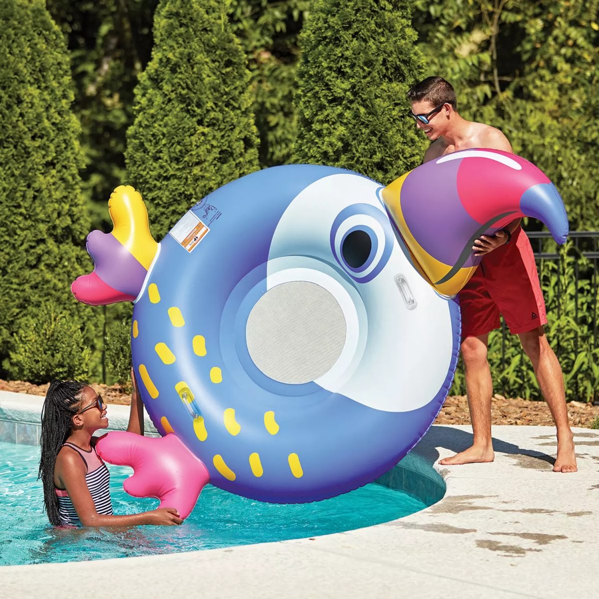 Go Big This Summer with Sam's 20-Foot Pink Limo Float - Tinybeans